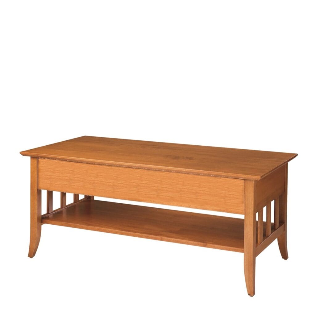 Passages: Rectangular Coffee Table with Shelf - GPC Furniture