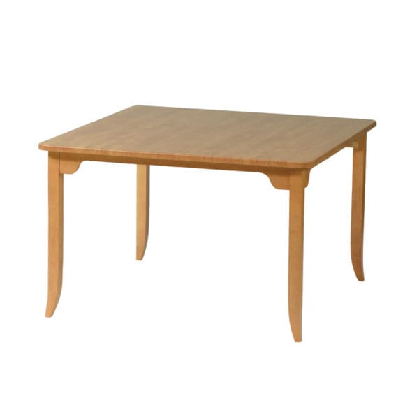 Raised Apron Table with Four Legs - GPC Furniture